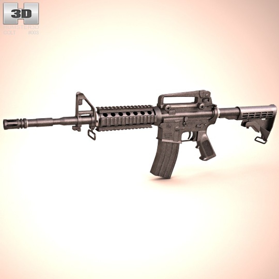 Colt M4a1 3d Model