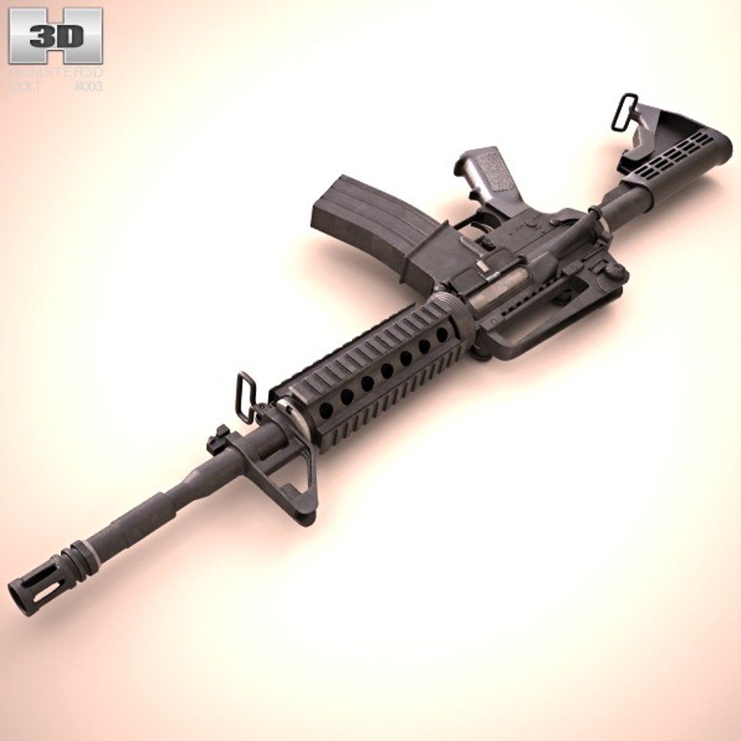 Colt M4a1 3d Model