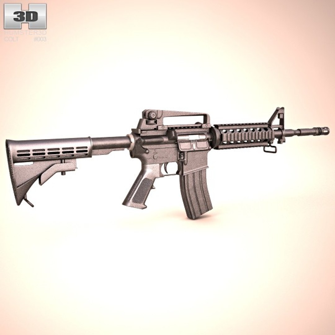 Colt M4a1 3d Model