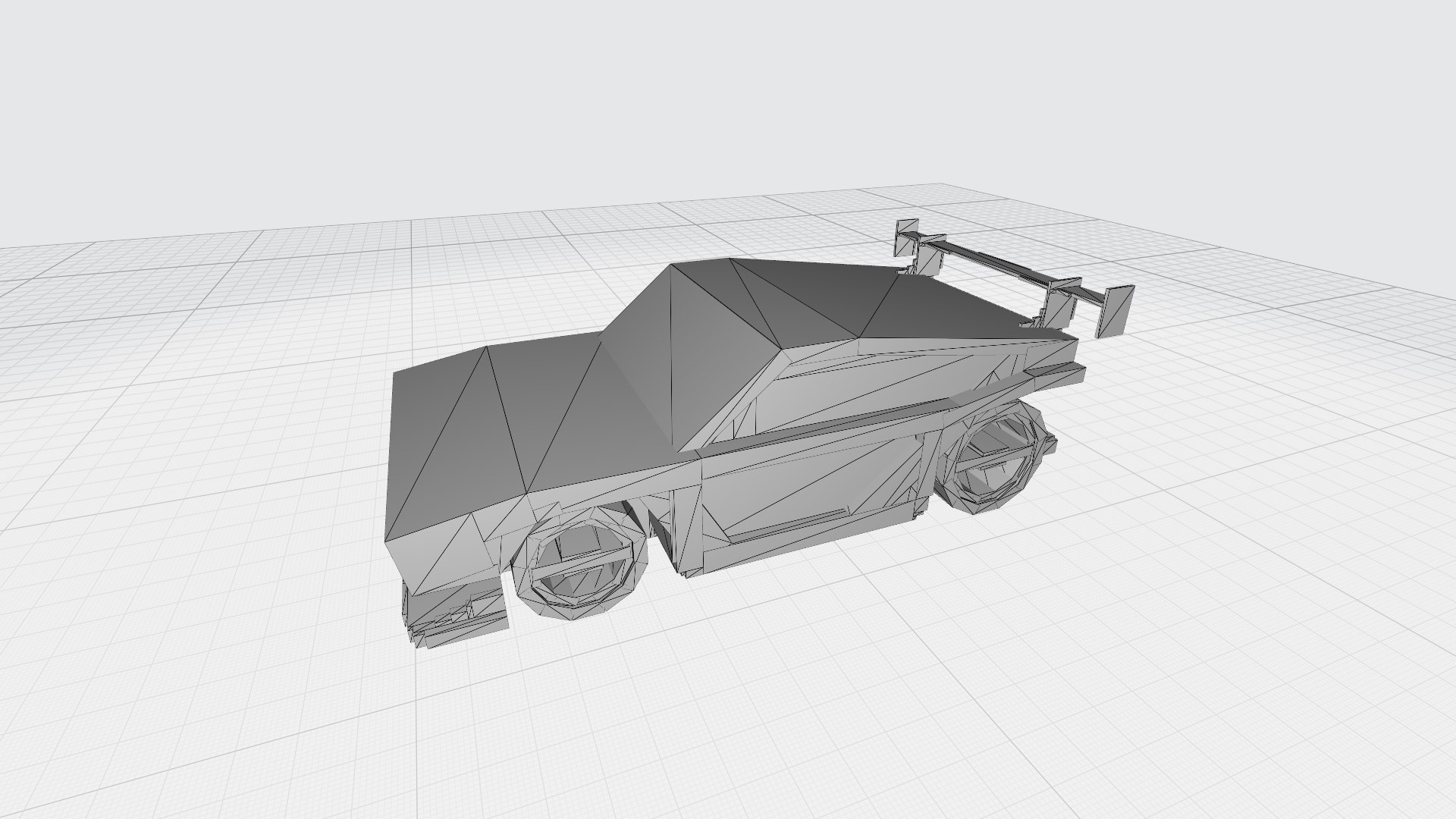 3D Voxel Electric Sports Car Model - TurboSquid 1939115