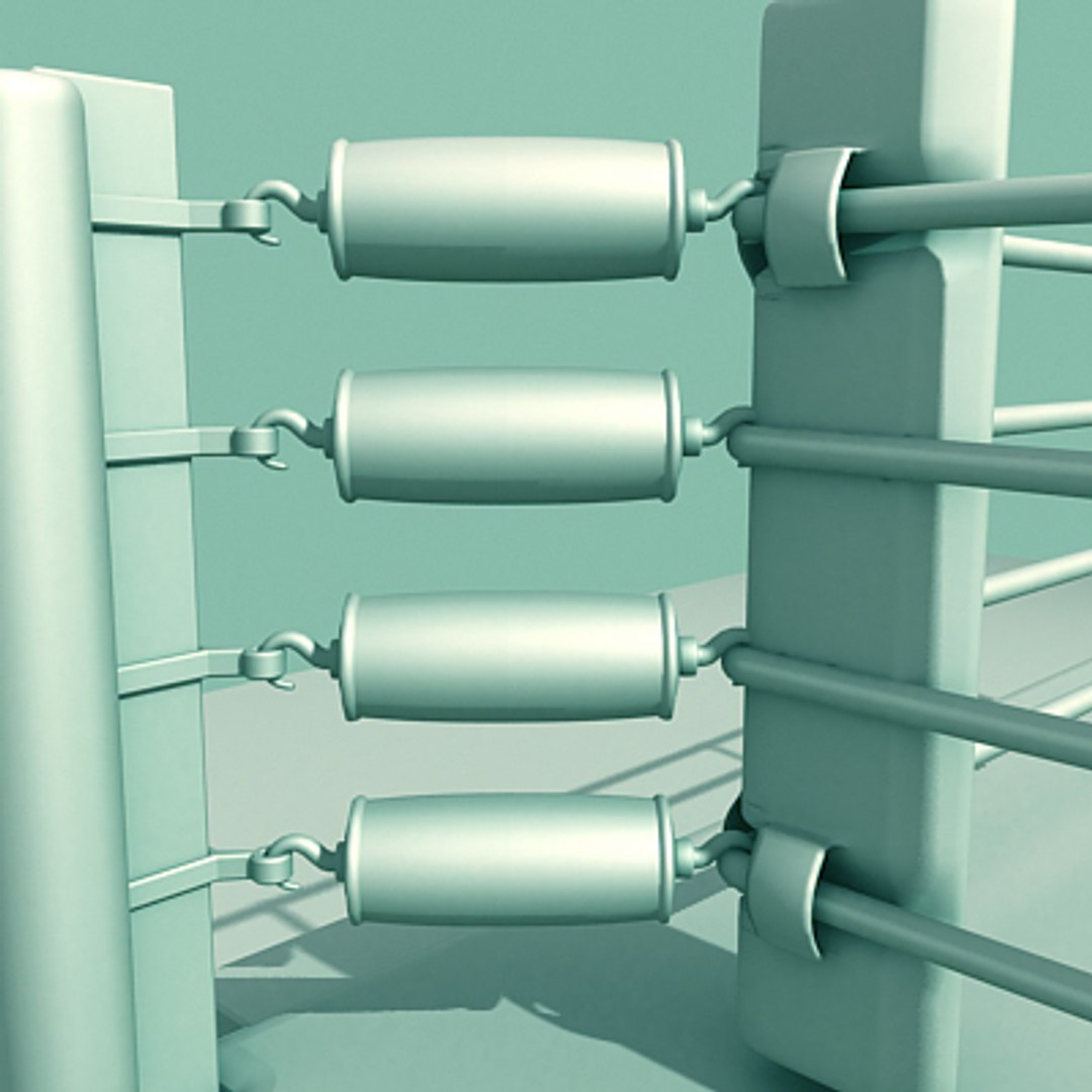 3ds Max Boxing Ring
