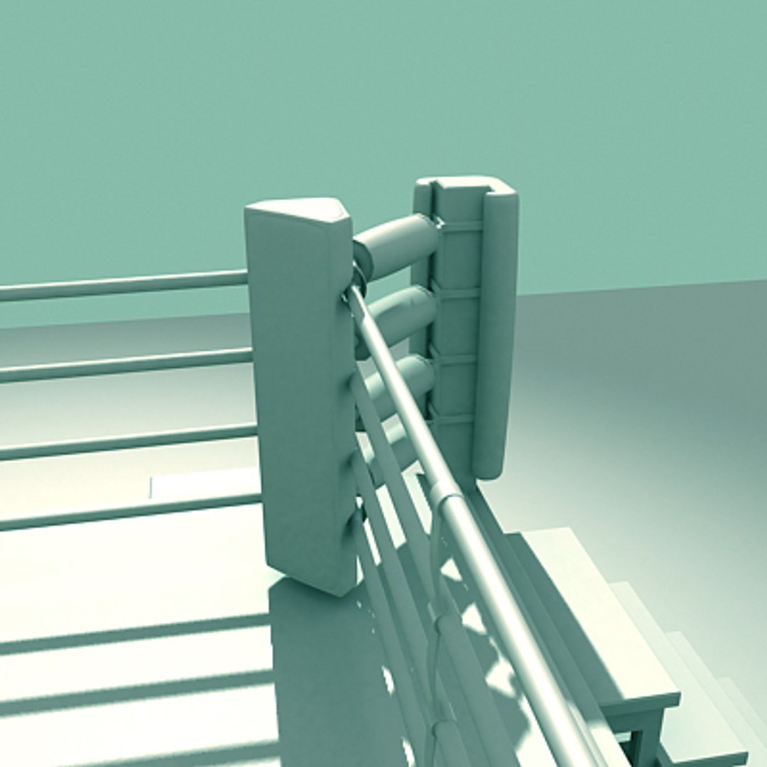 3ds Max Boxing Ring