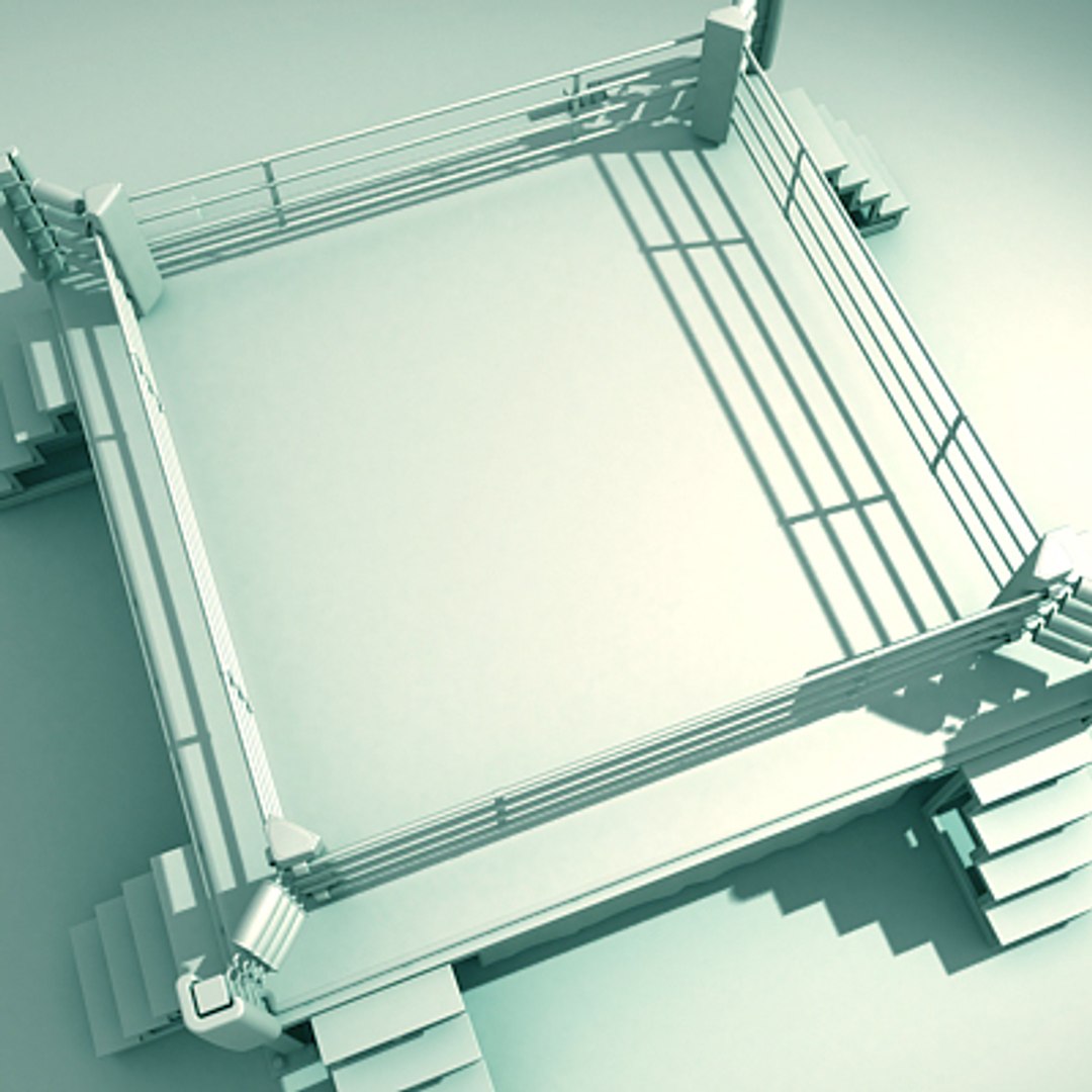 3ds Max Boxing Ring