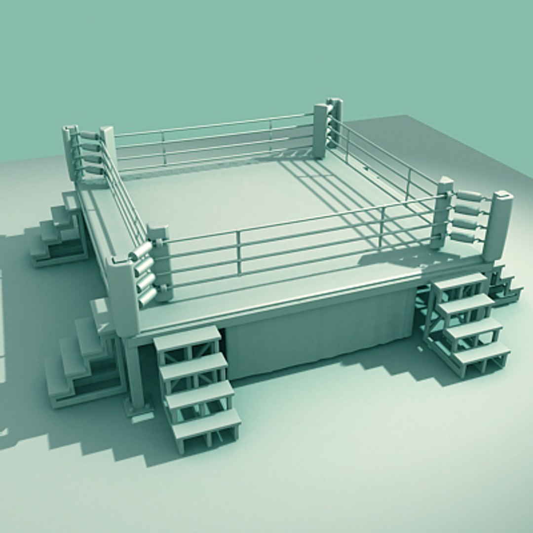 3ds Max Boxing Ring