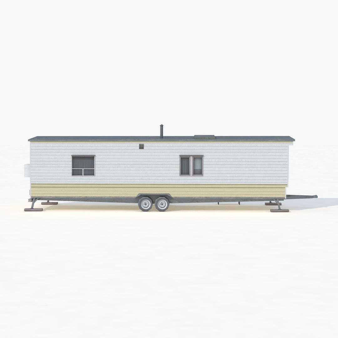 3D Trailer House Model - TurboSquid 1386729