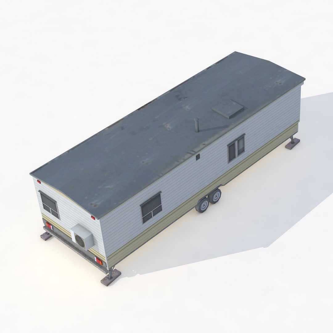 3D Trailer House Model - TurboSquid 1386729