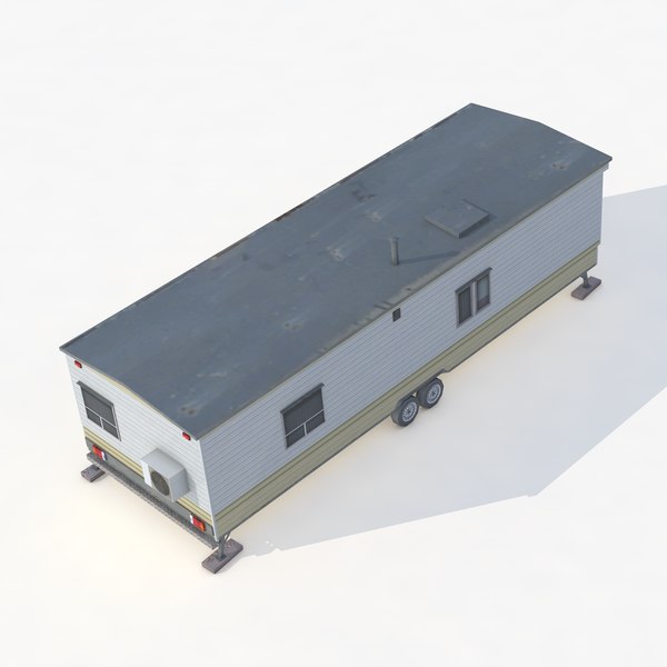 3D trailer house model - TurboSquid 1386729