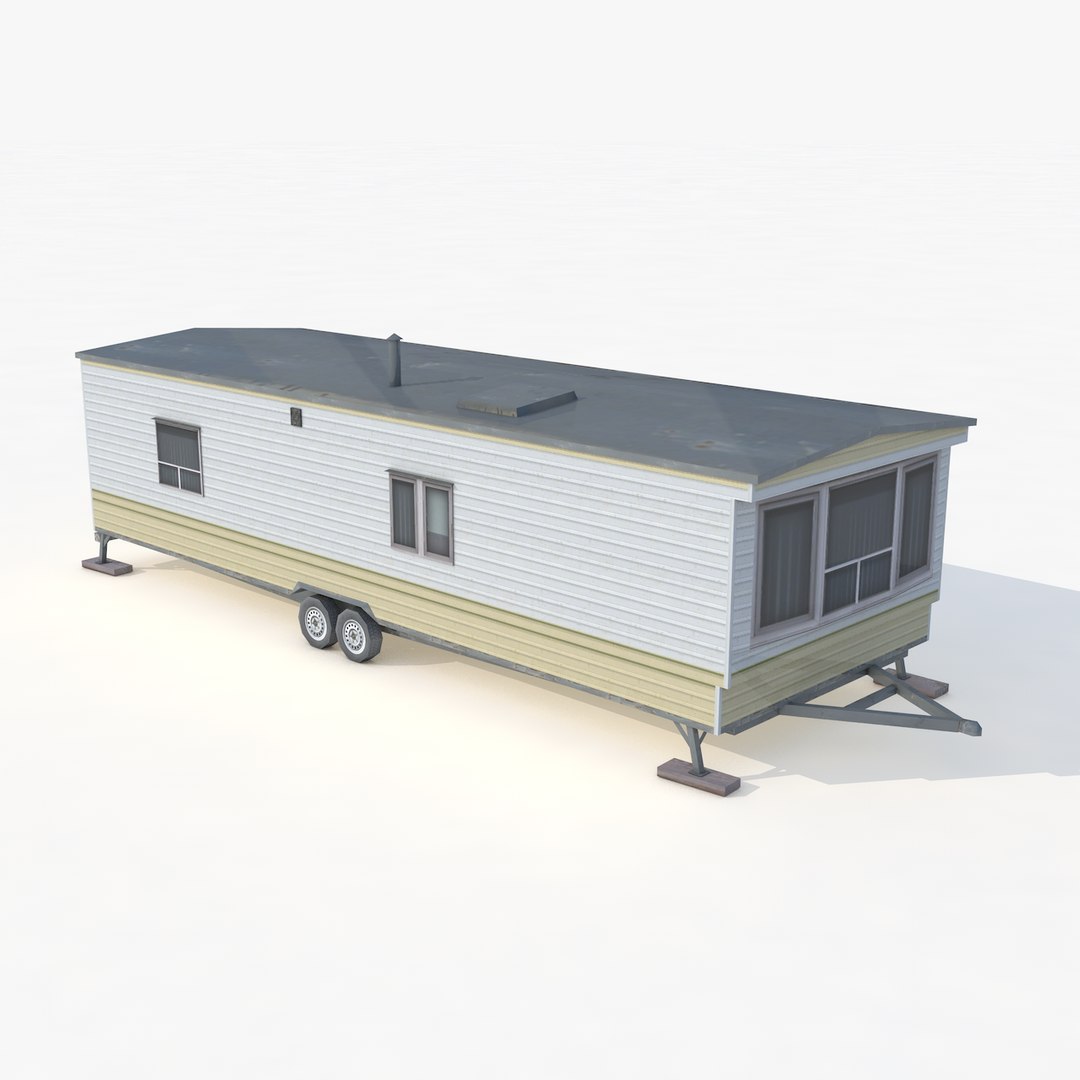 3D Trailer House Model - TurboSquid 1386729