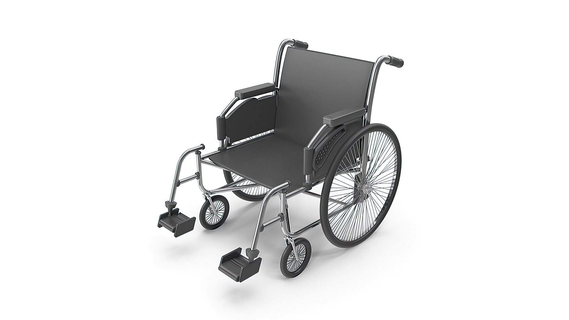 3D Wheelchair Model - TurboSquid 2256498