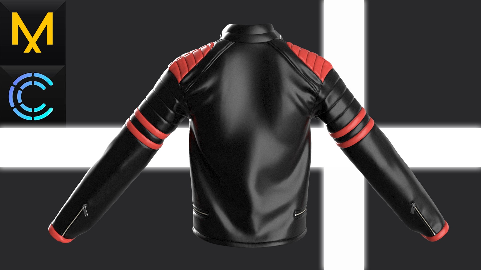 Motorcycle Jacket OBJ Mtl FBX 3D Model - TurboSquid 1822039