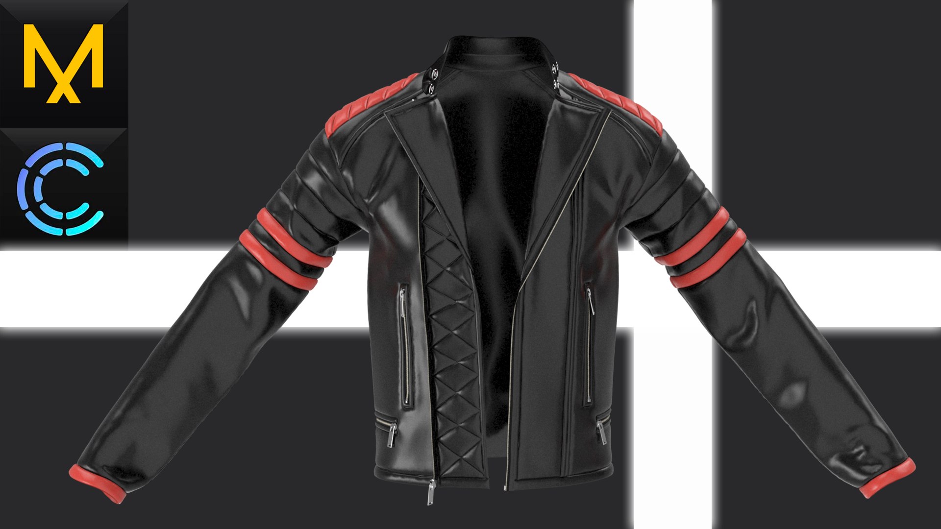 Motorcycle Jacket OBJ Mtl FBX 3D Model - TurboSquid 1822039