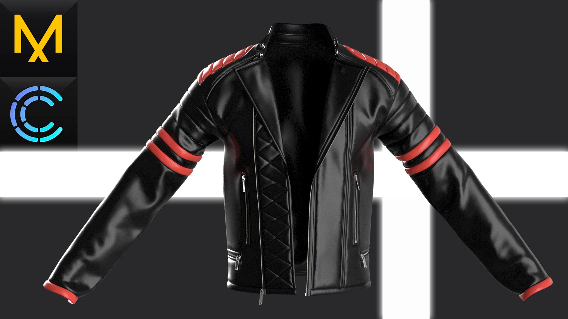 Motorcycle Jacket OBJ Mtl FBX 3D Model - TurboSquid 1822039