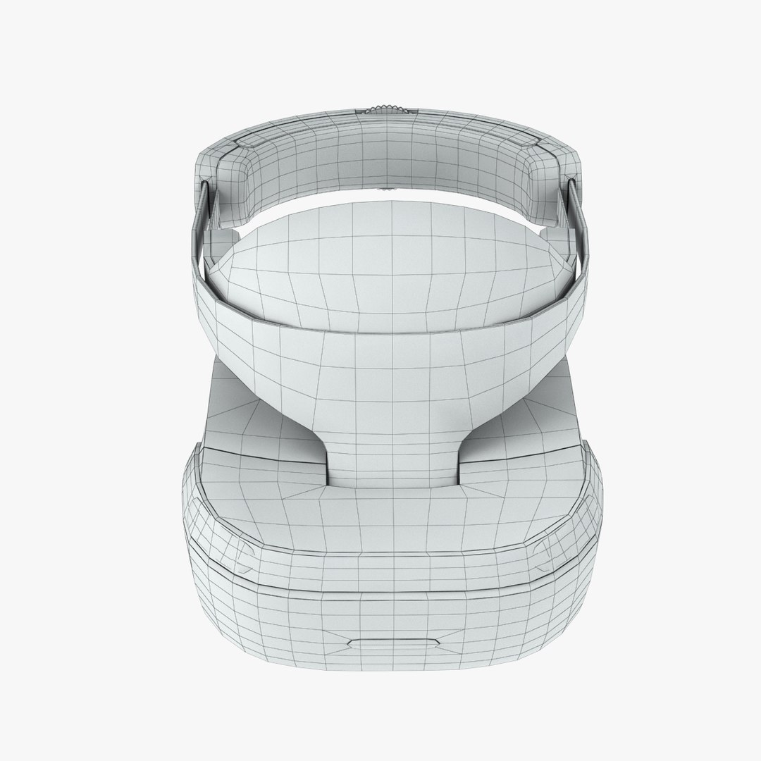 Sony Playstation Goggle 3d Model
