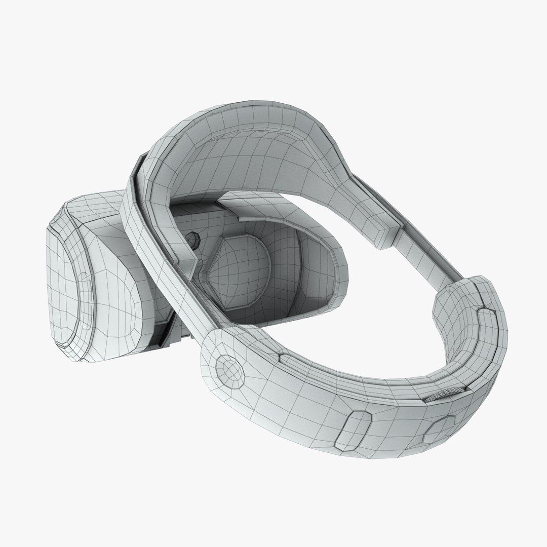 Sony Playstation Goggle 3d Model