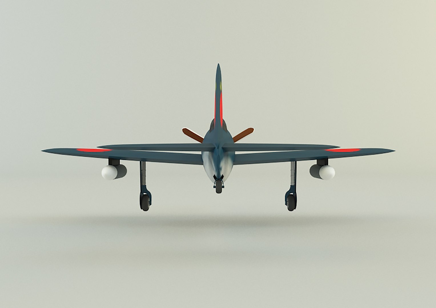 Yokosuka D4Y war plane Low-poly 3D - TurboSquid 2070257