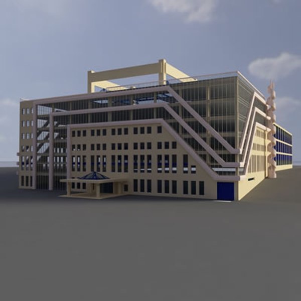 Office Building SketchUp Models for Download | TurboSquid