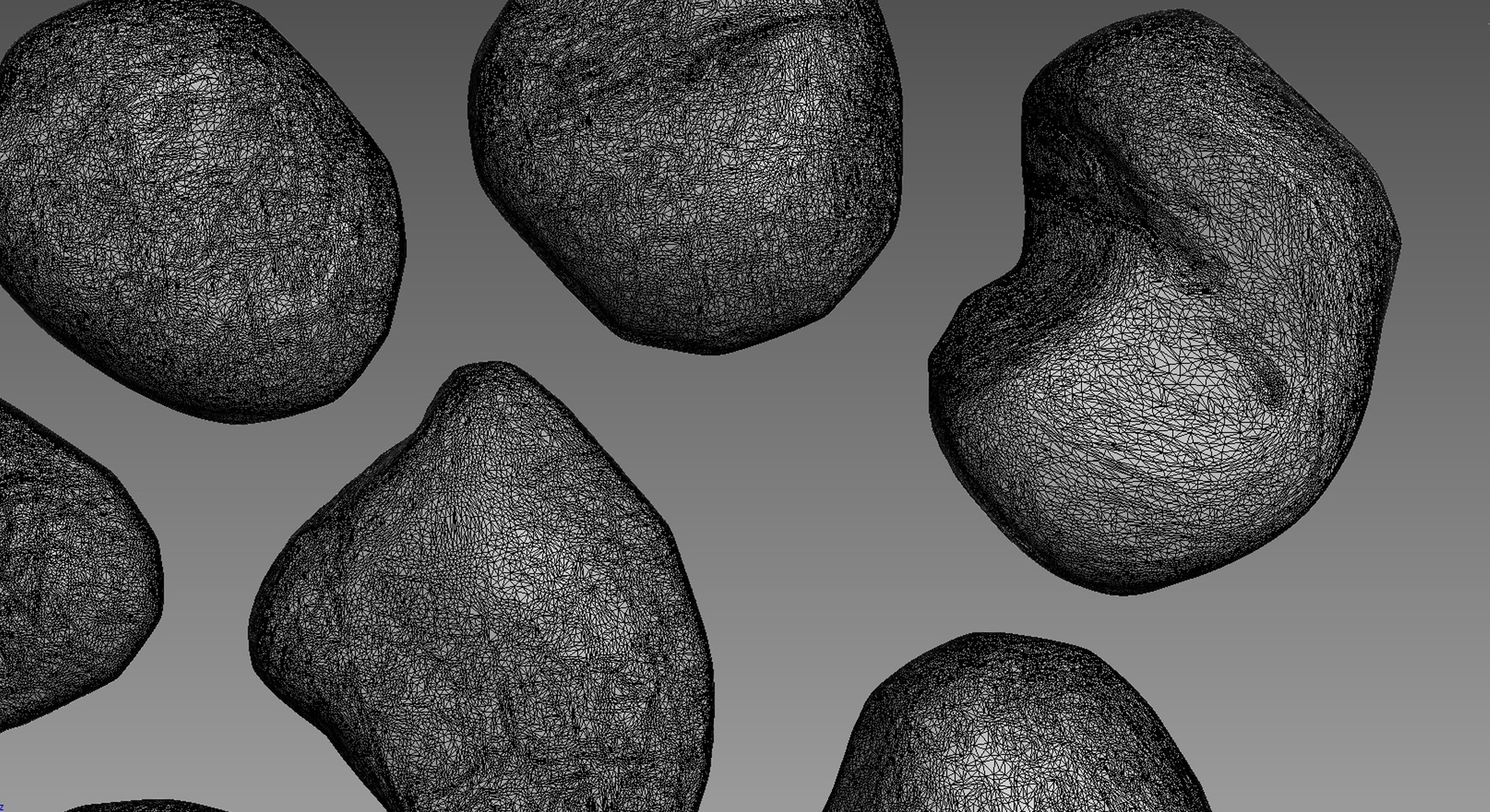 3D Pebbles Rock Relief - TurboSquid 2126679