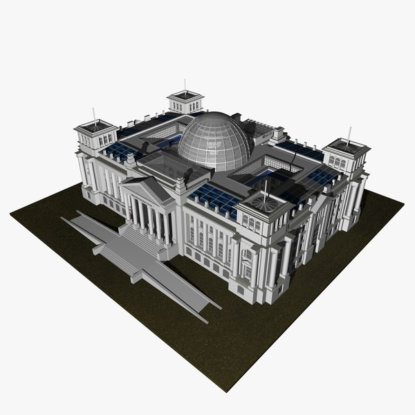 Reichstag Building 3D Models for Download | TurboSquid