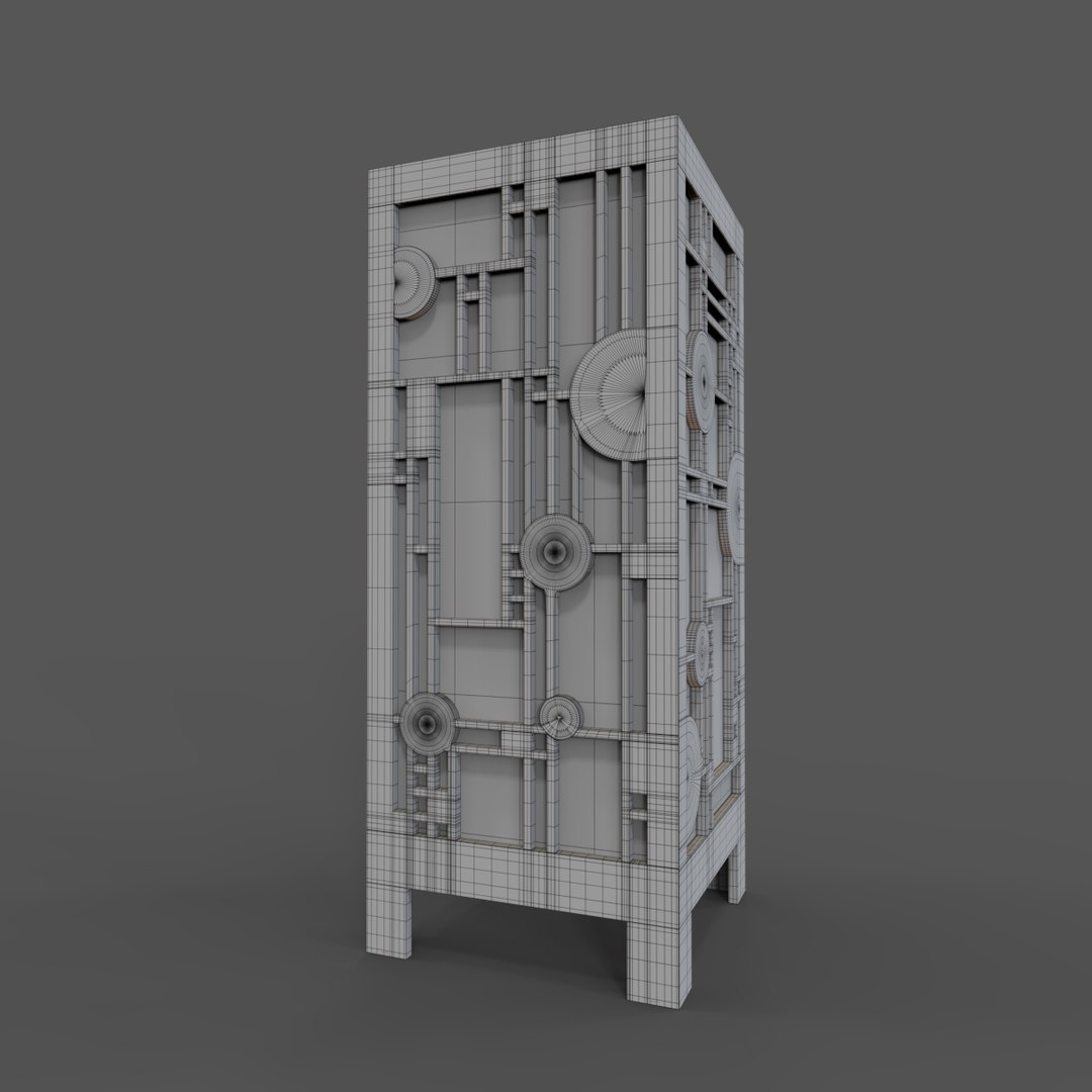 Lamp Abstract light box DIY 3D model - TurboSquid 1721761