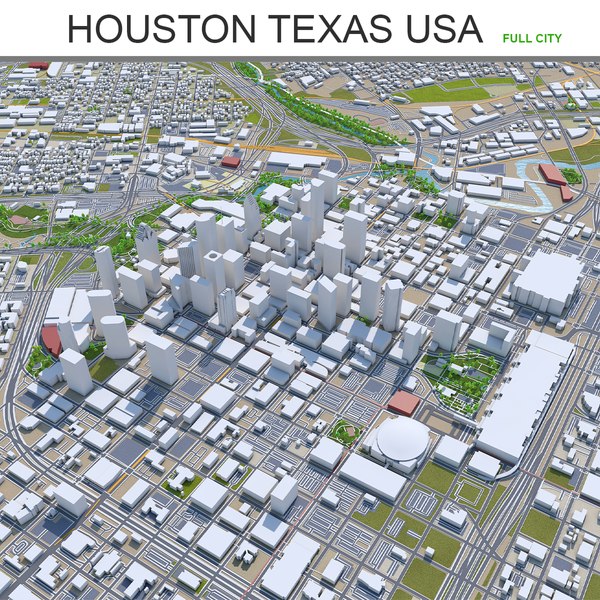 3D Houston Models | TurboSquid