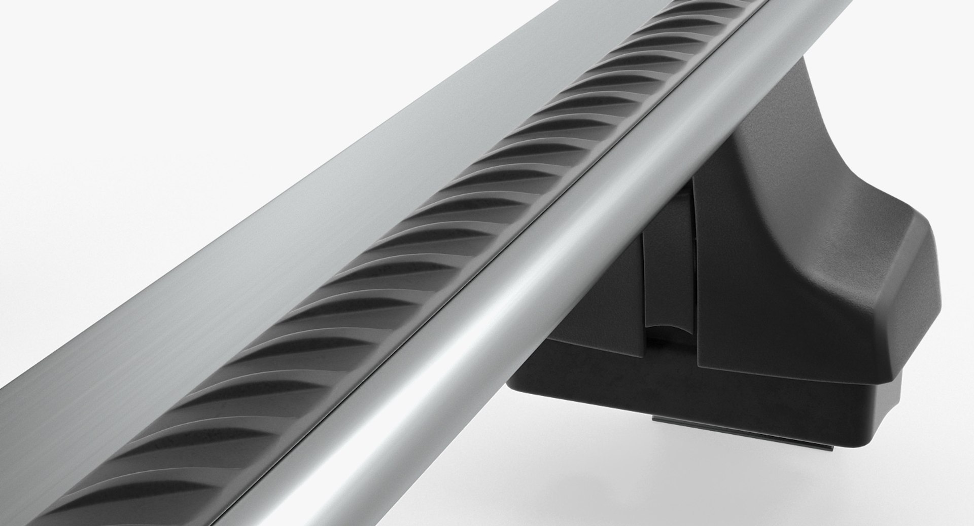 Thule Wingbar Silver 3D Model - TurboSquid 1317821