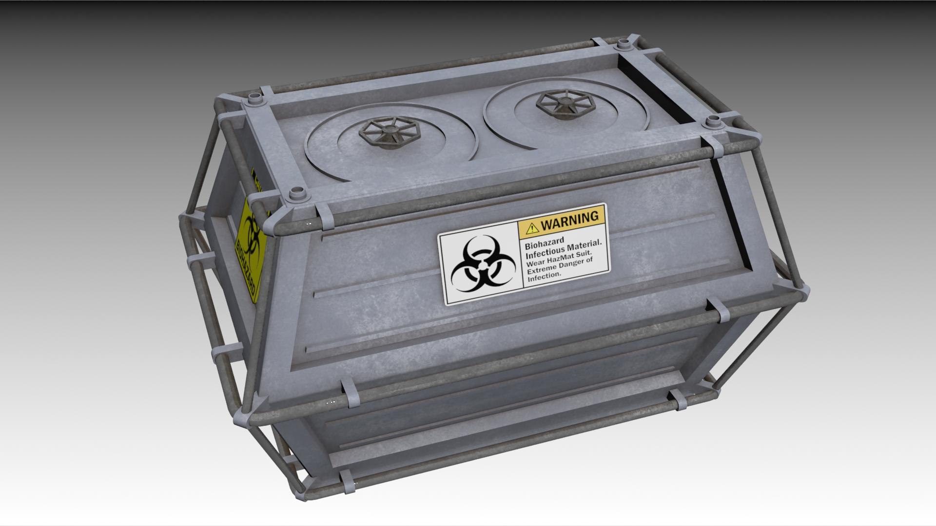 Bio Container 3D - TurboSquid 1218246