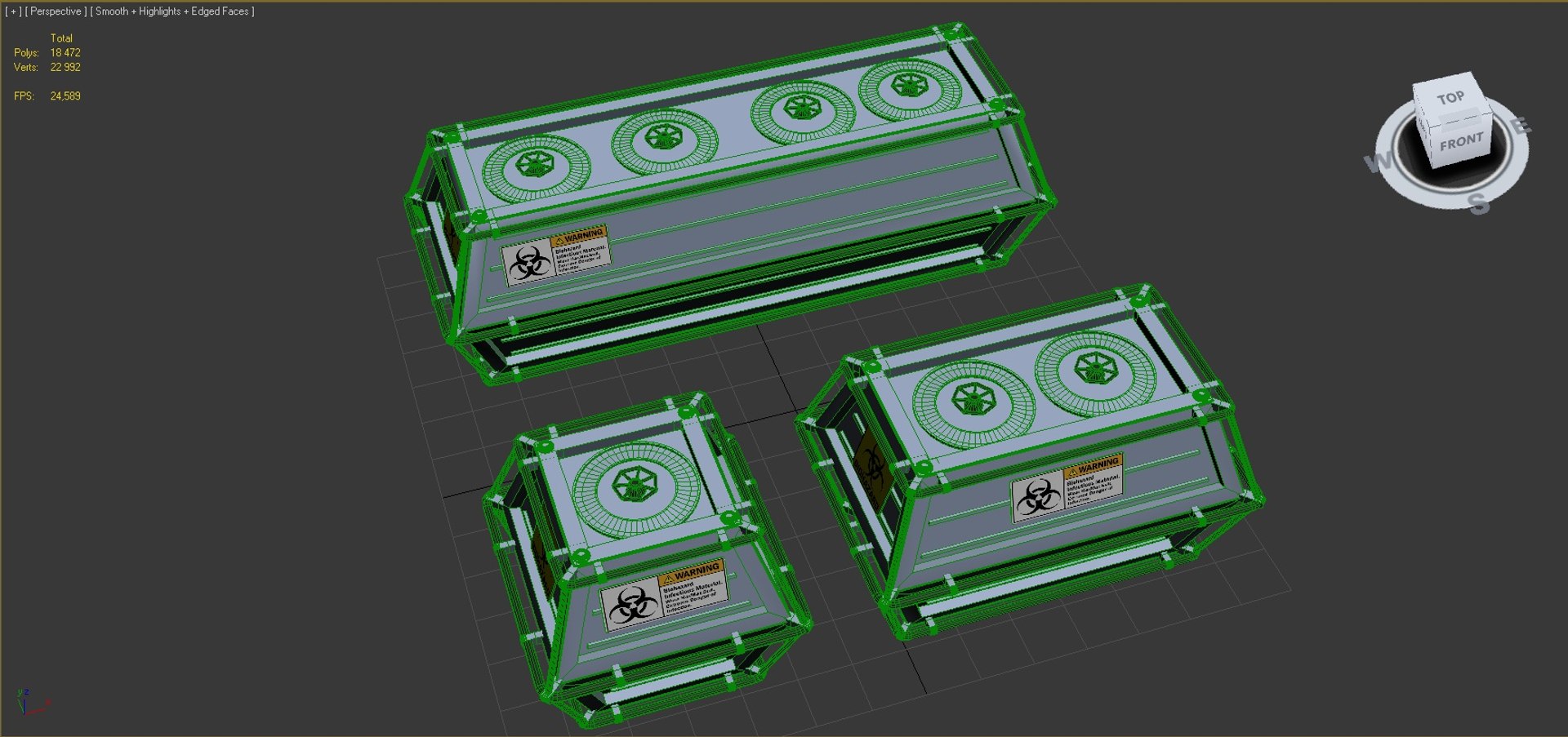 Bio Container 3D - TurboSquid 1218246