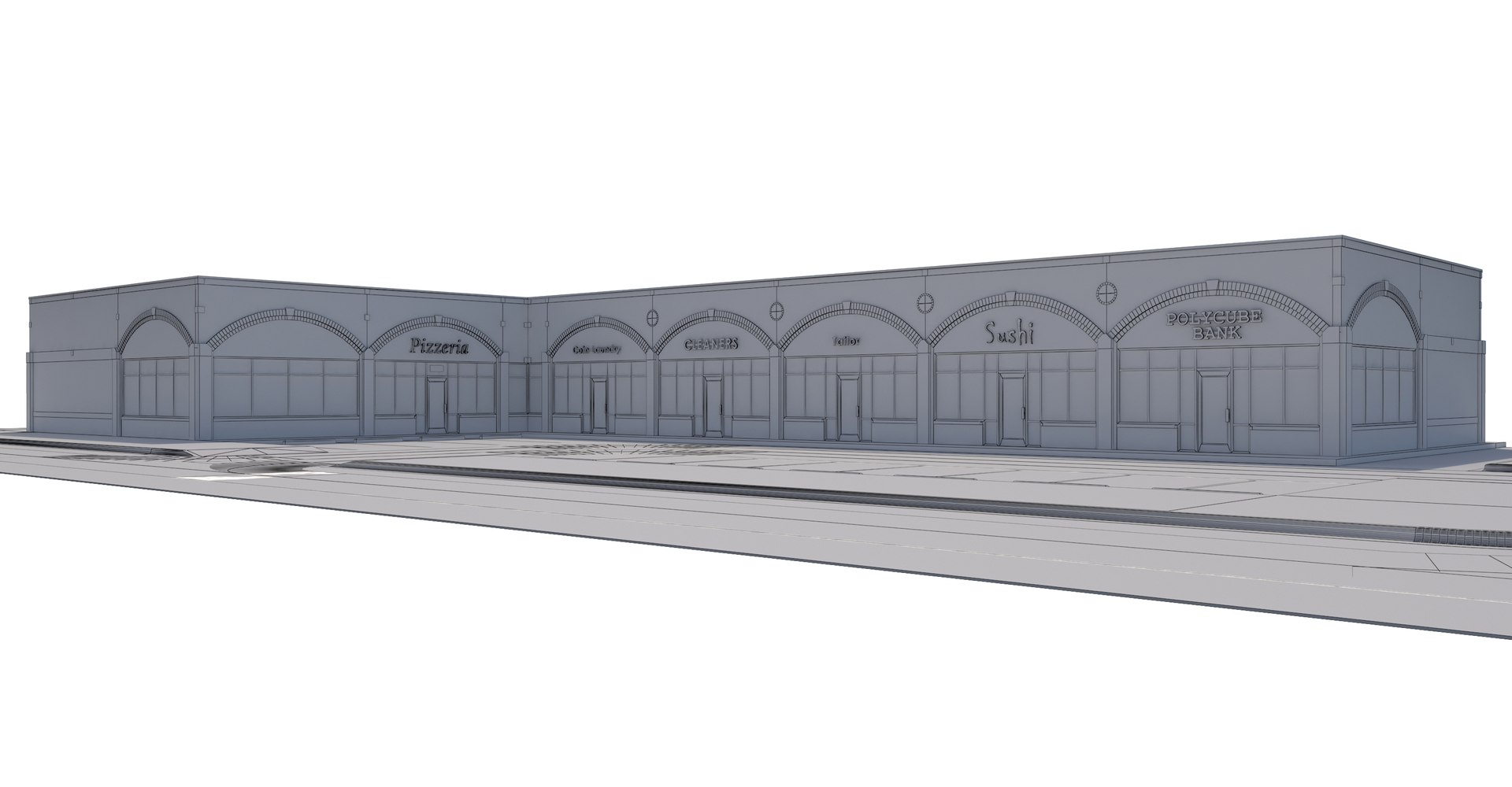 Store Mall Retailer 3D Model - TurboSquid 1656429