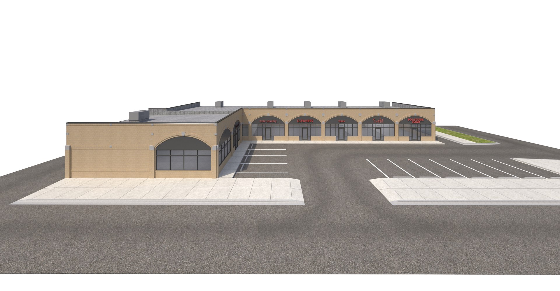 Store Mall Retailer 3D Model - TurboSquid 1656429