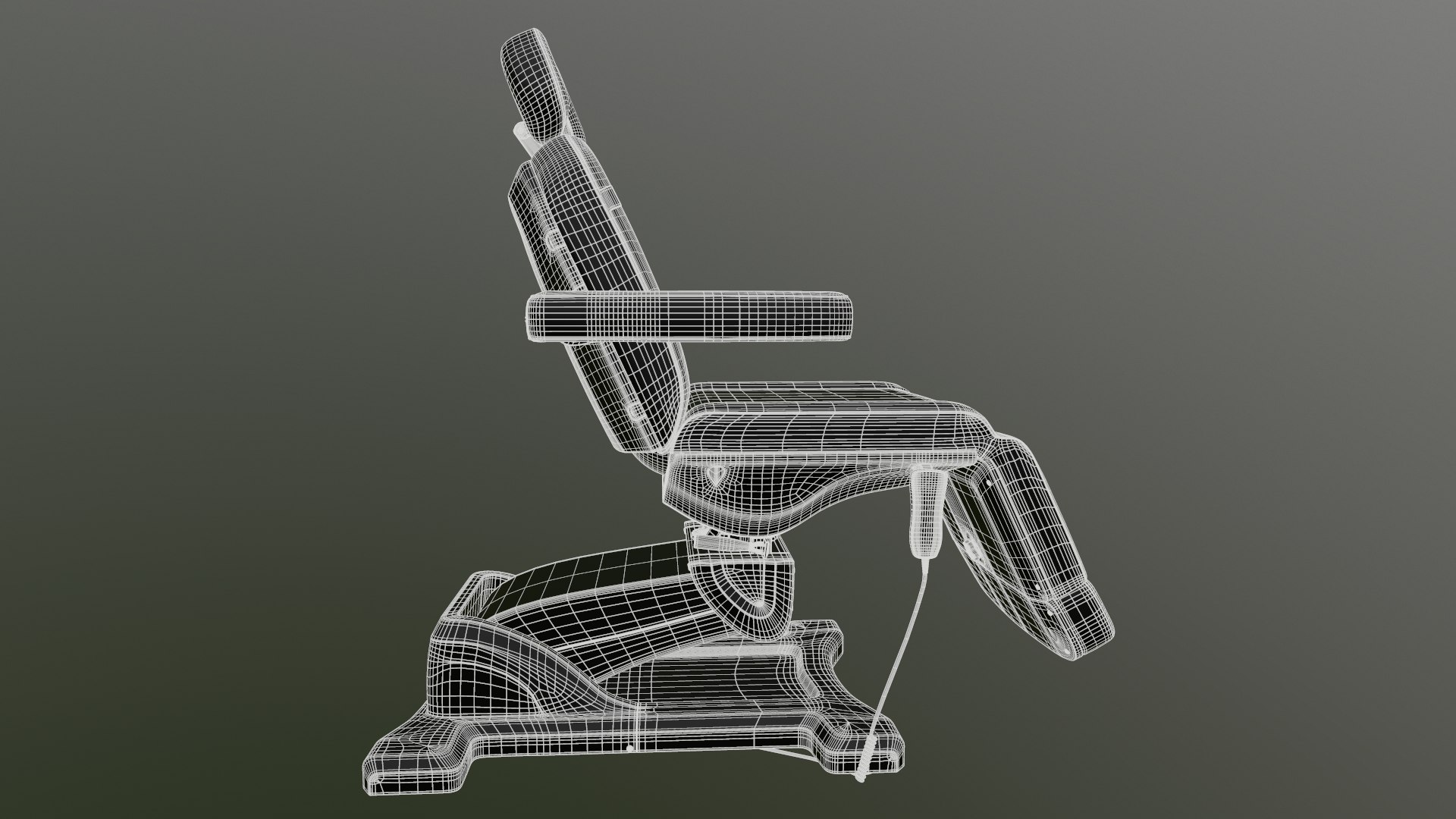 3D Model Beauty - Electric Chair With 4 Engines - TurboSquid 2375029