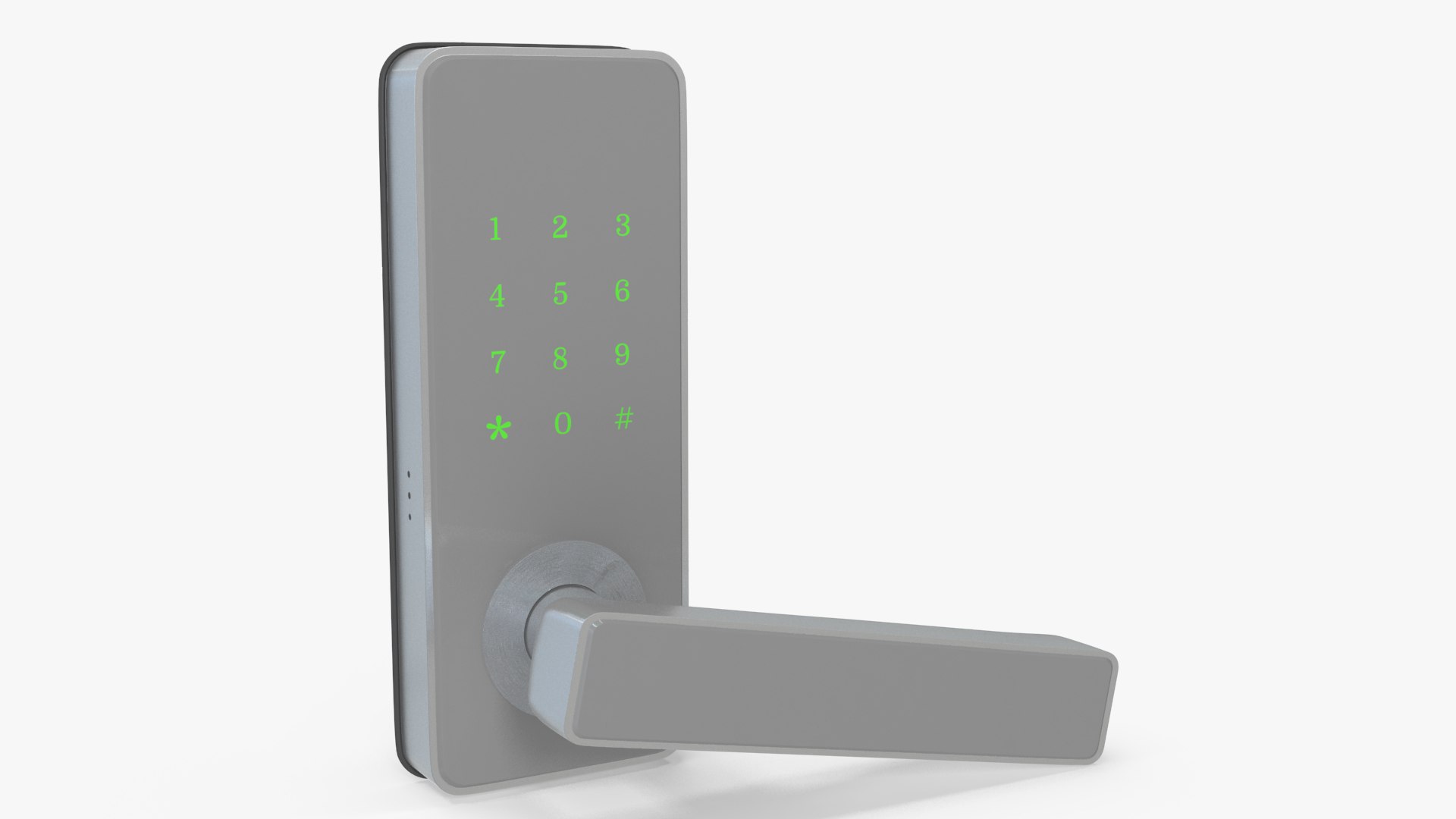 3D Smart Handle Lock - TurboSquid 1922255