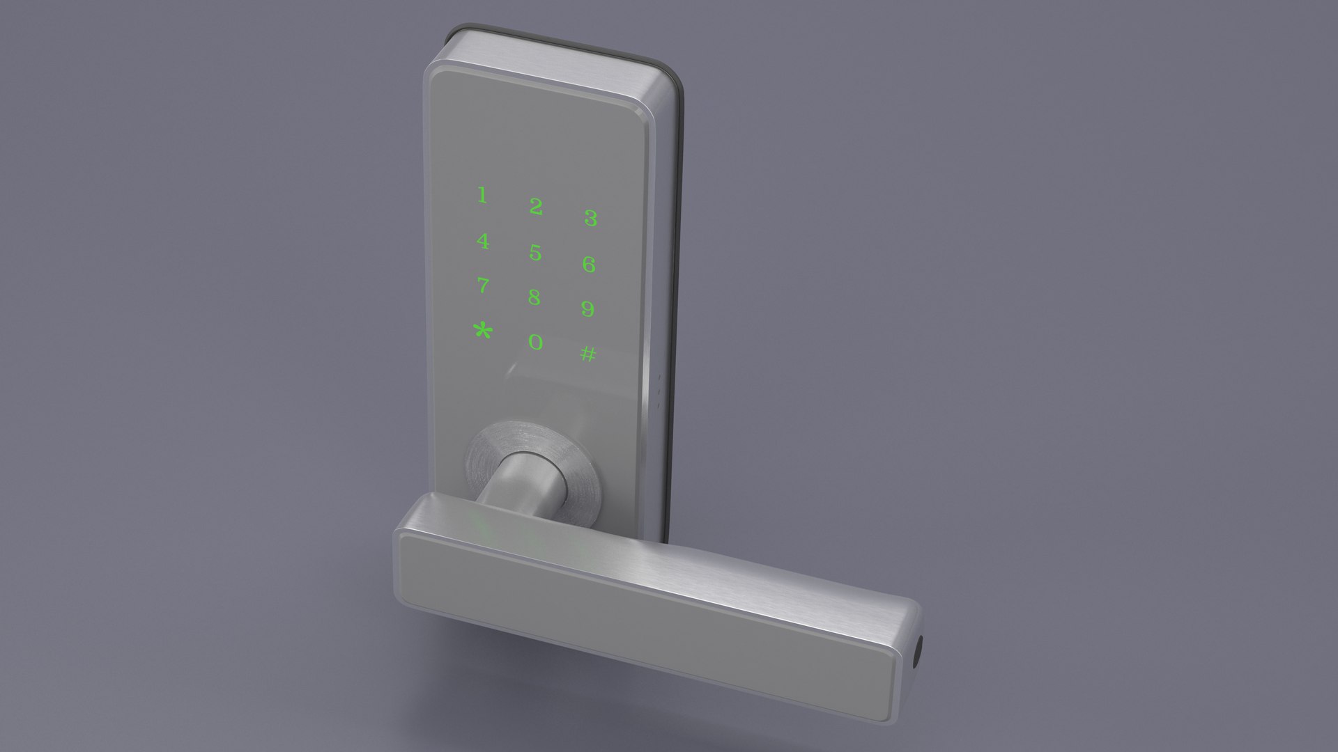 3D Smart Handle Lock - TurboSquid 1922255
