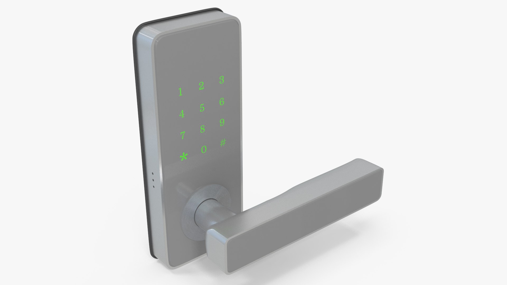 3D Smart Handle Lock - TurboSquid 1922255