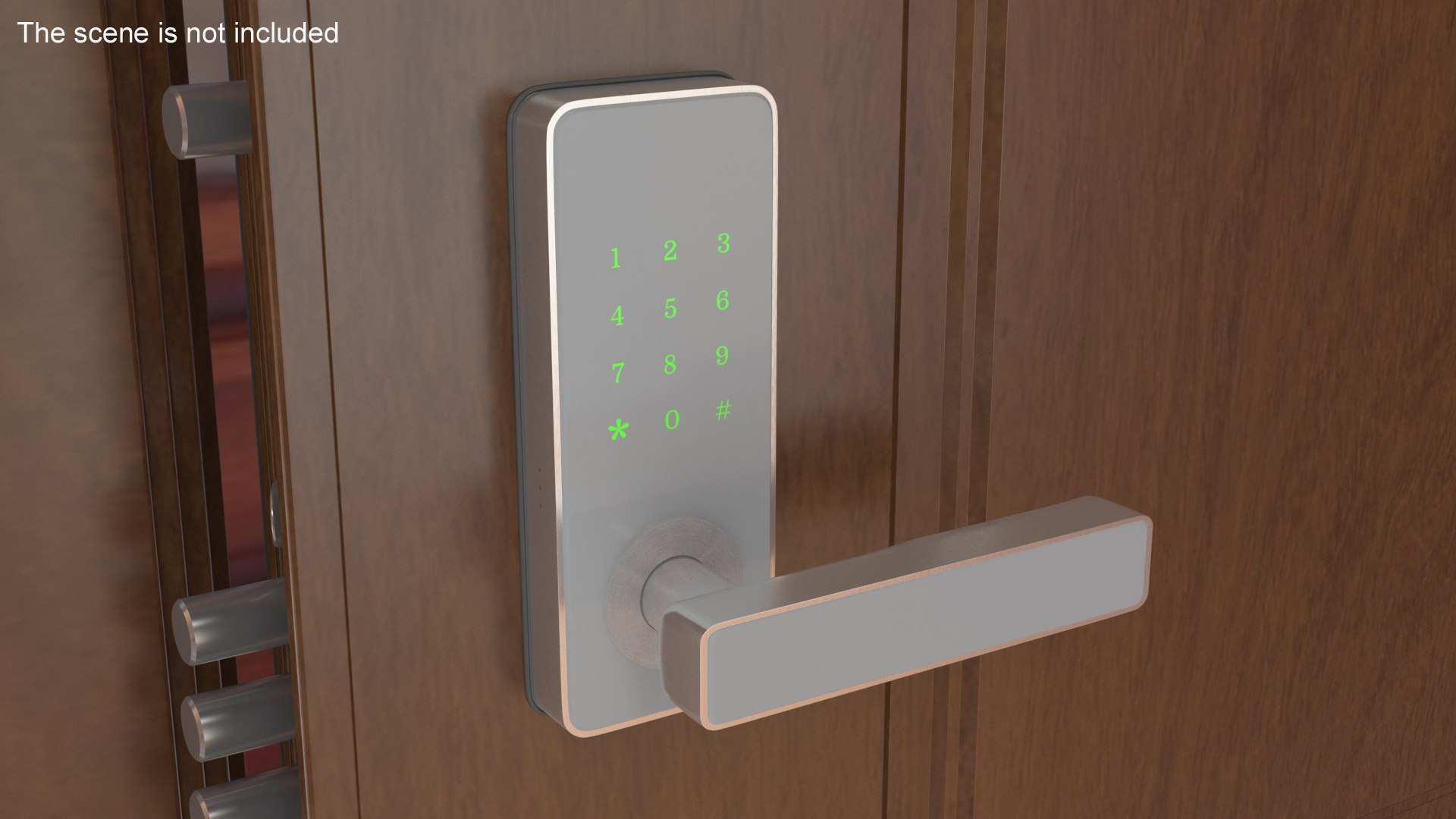 3D Smart Handle Lock - TurboSquid 1922255
