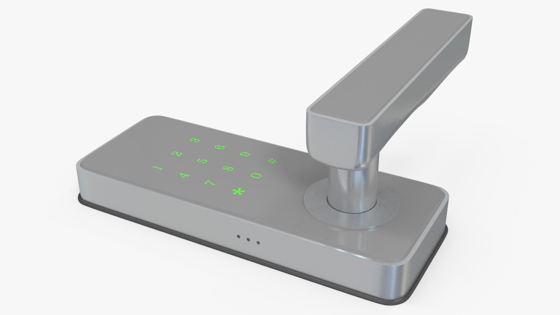 3D Smart Handle Lock - TurboSquid 1922255