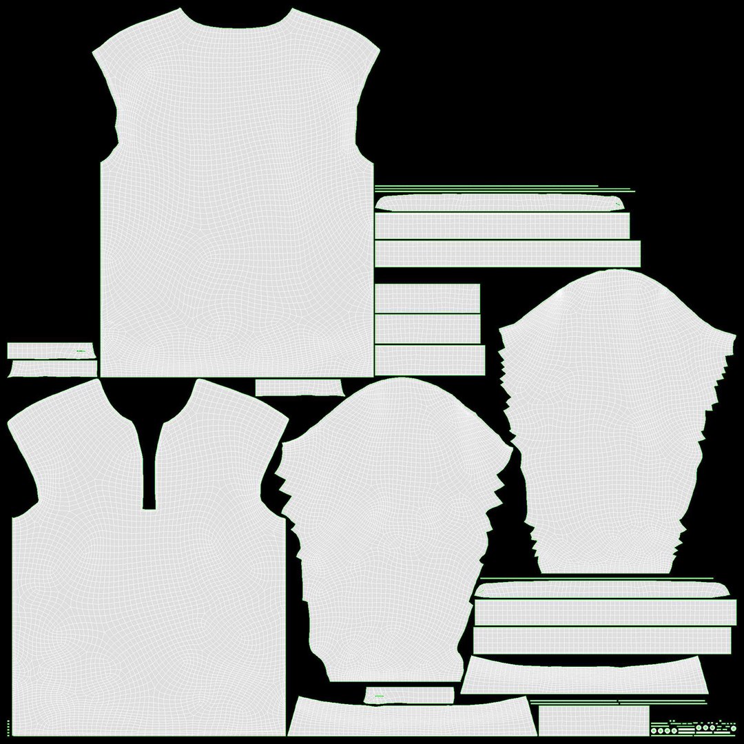 Long Sleeve Polo Shirt for Men Mockup 03 Black 3D model - TurboSquid ...