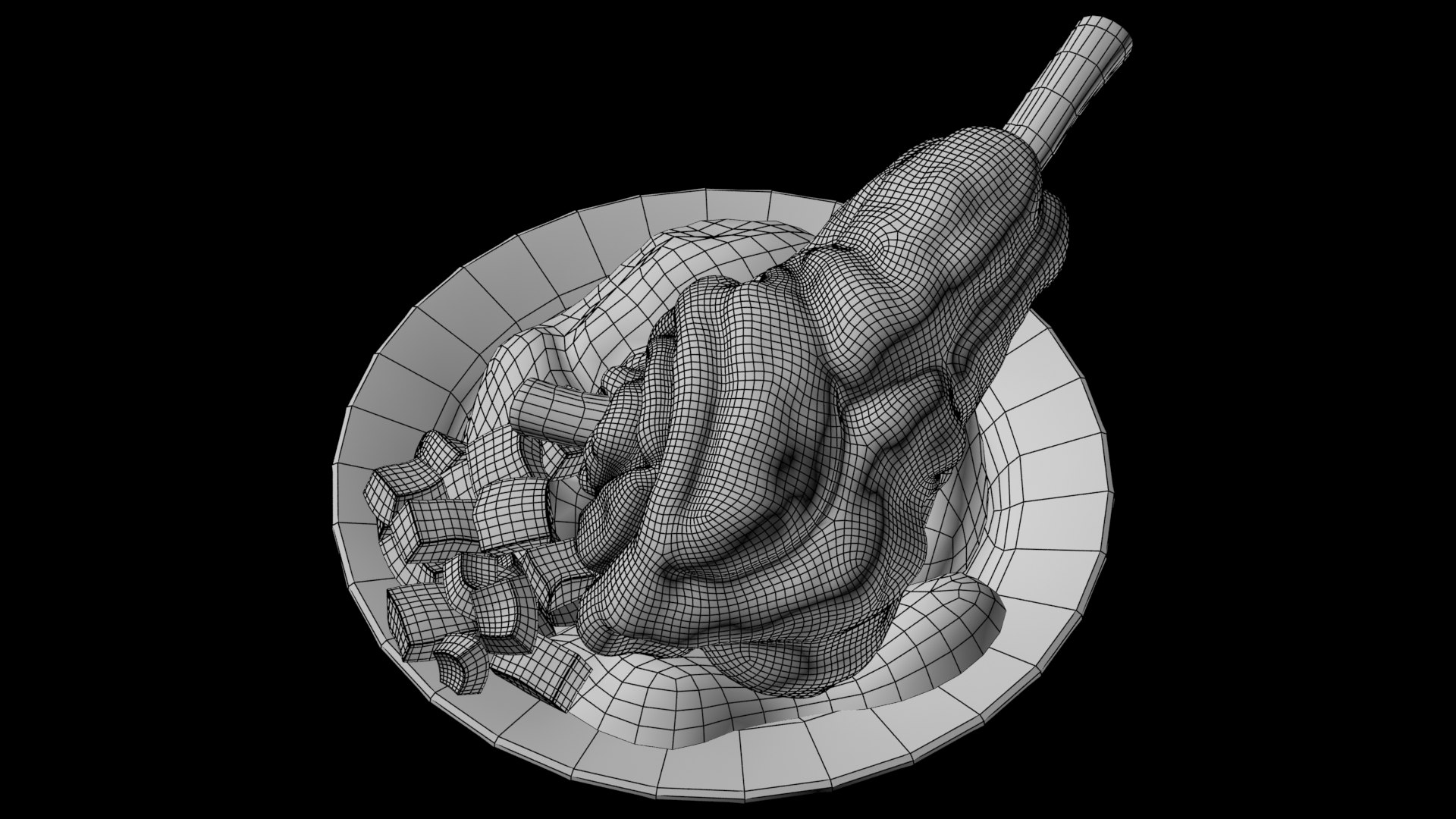 3D Lamb Shank - TurboSquid 1904725