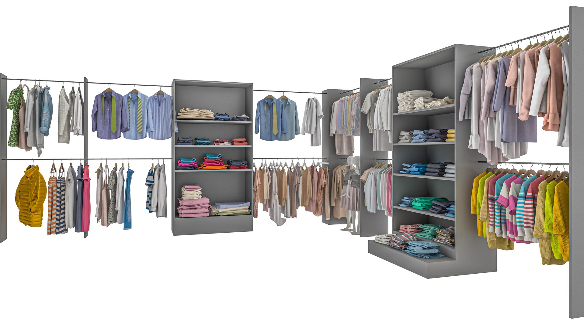 3D Cloth Shop Vol-02 Model - TurboSquid 2243011