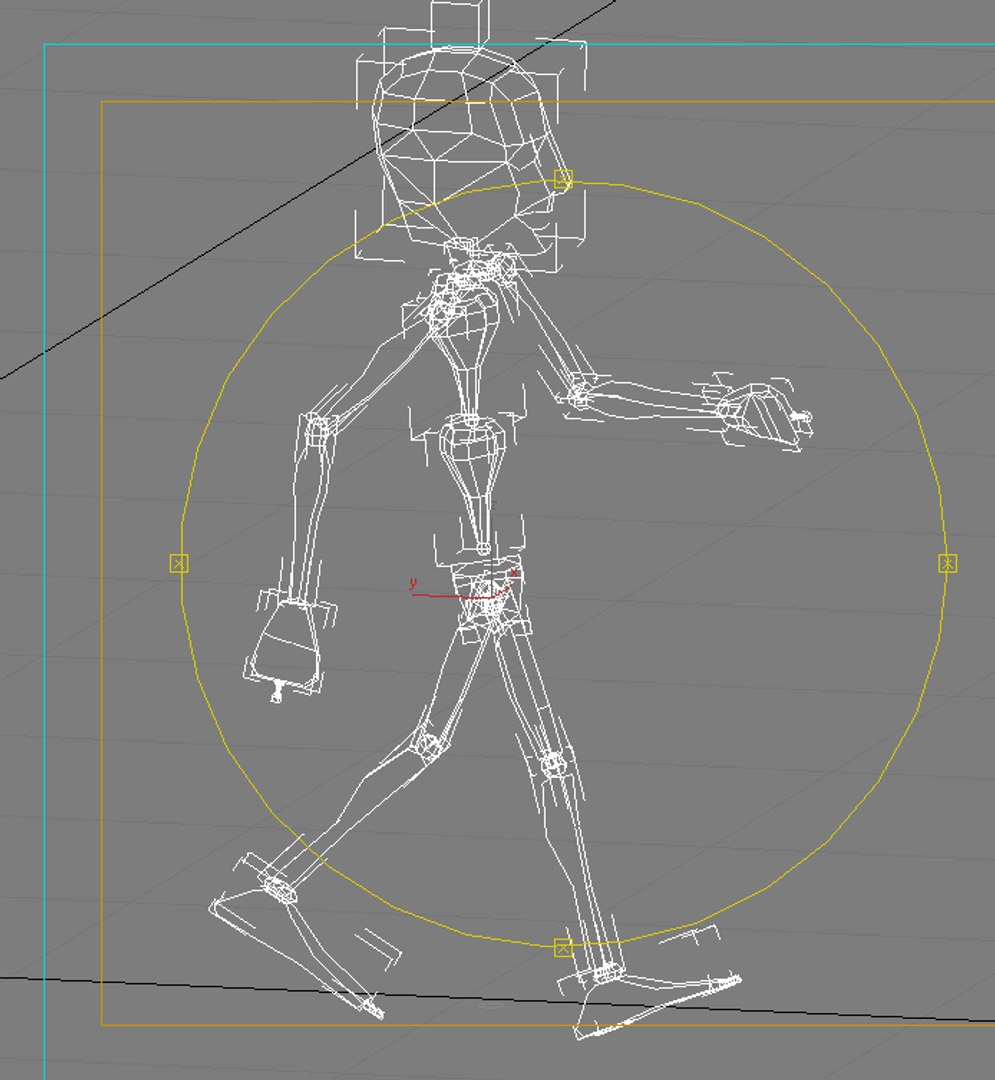 Stick Figure 3d Model