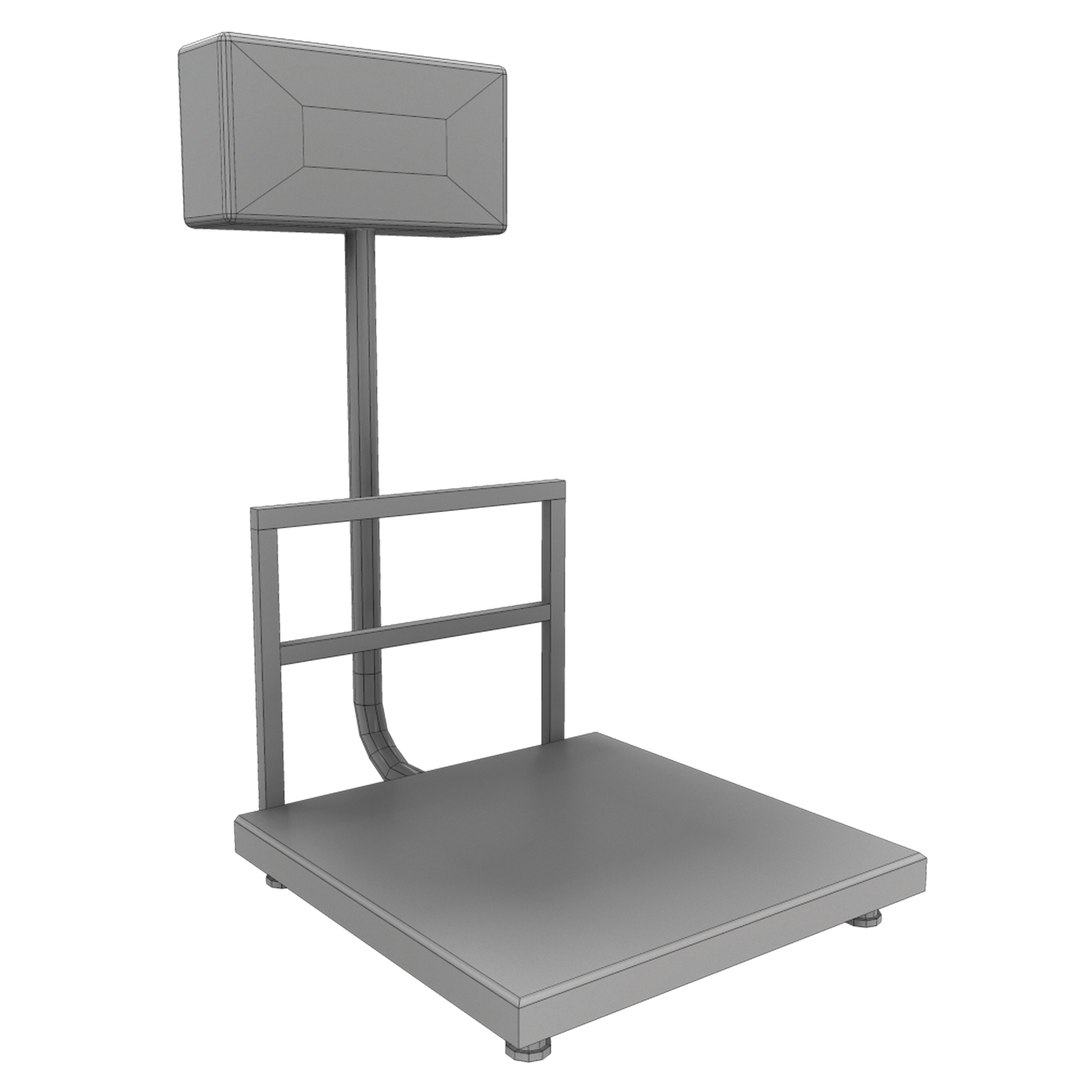 Electronic Weight Machine 3D Model - TurboSquid 2172638