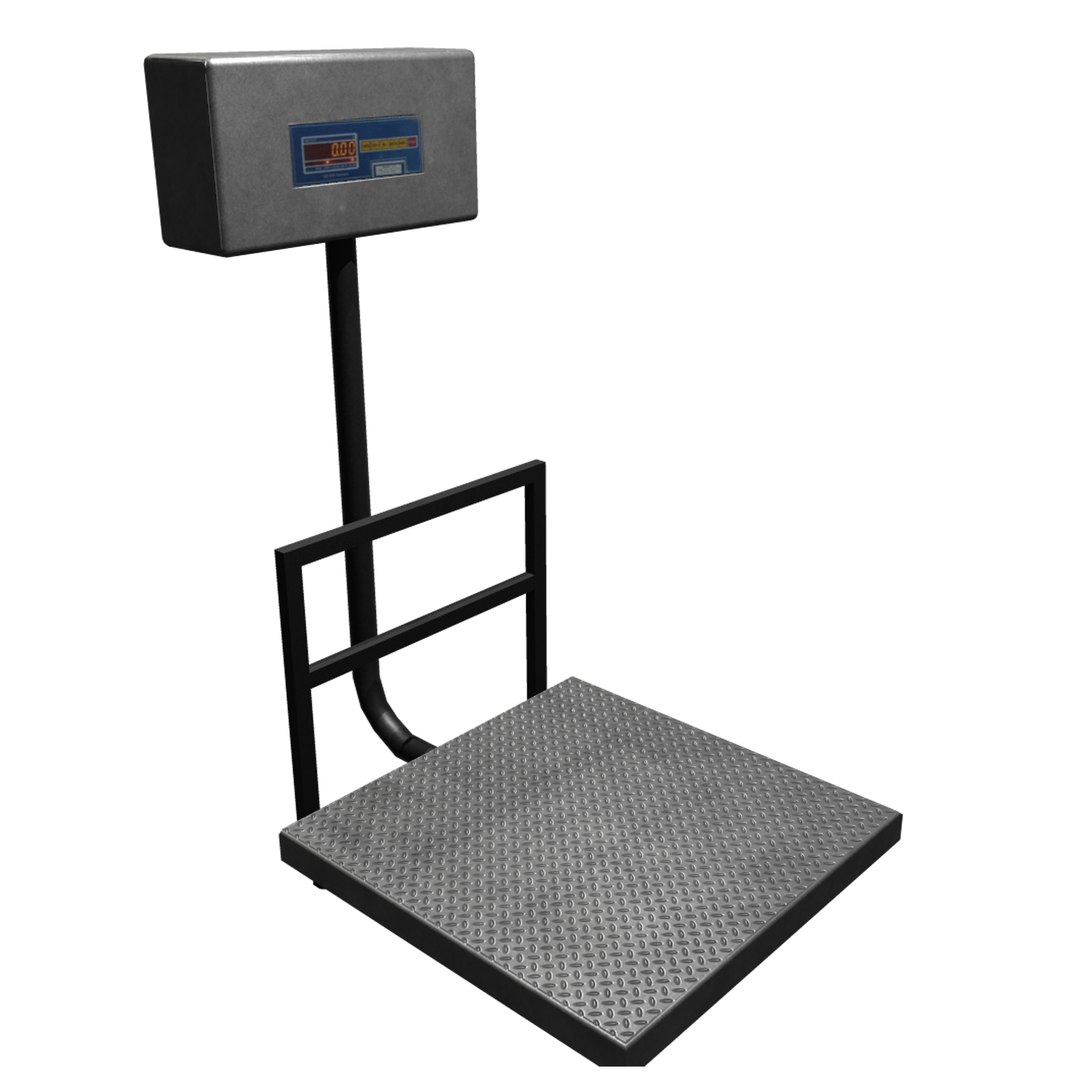 Electronic Weight Machine 3D Model - TurboSquid 2172638