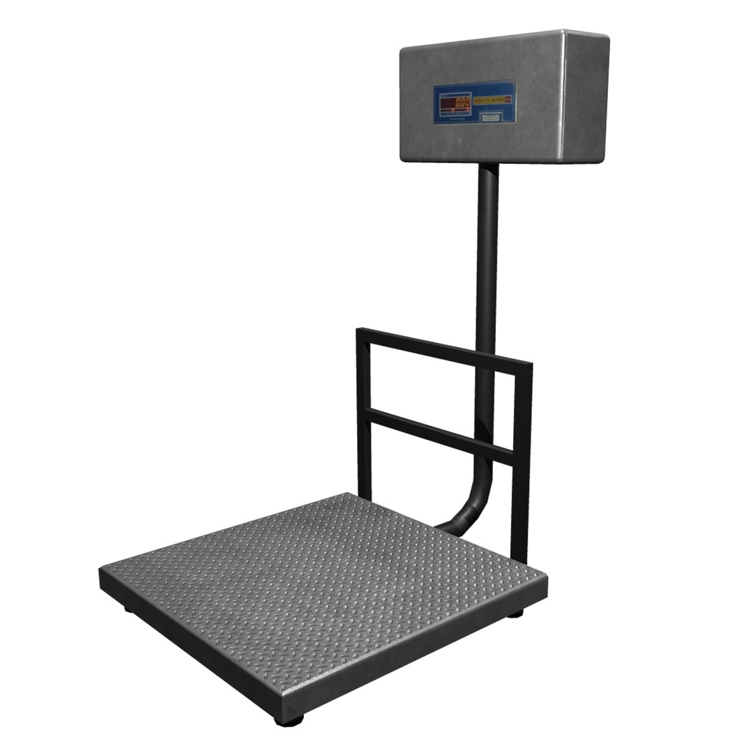 Electronic Weight Machine 3D Model - TurboSquid 2172638