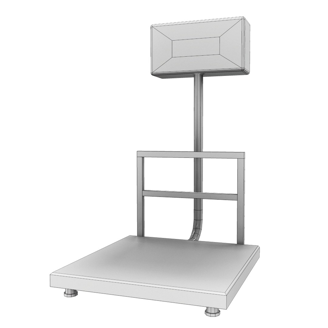 Electronic Weight Machine 3D Model - TurboSquid 2172638