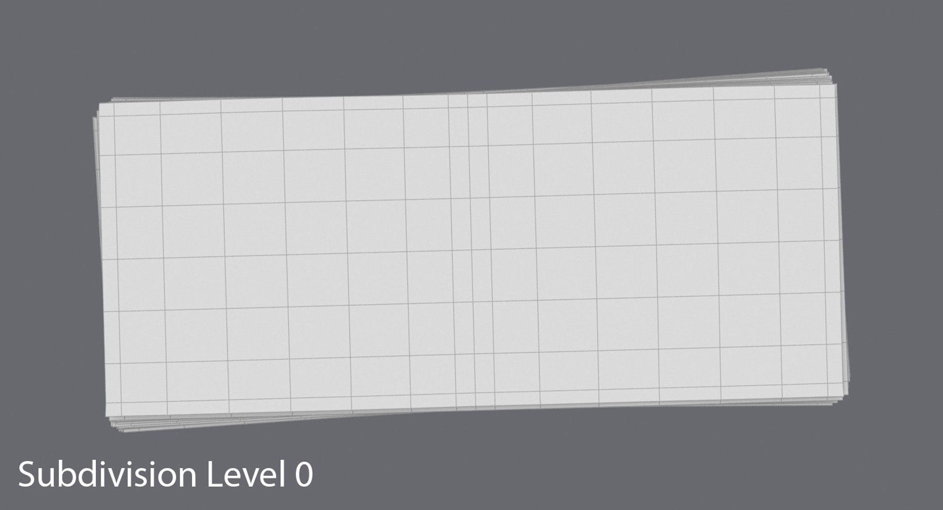 3d 50 Dollar Bill Stack Model