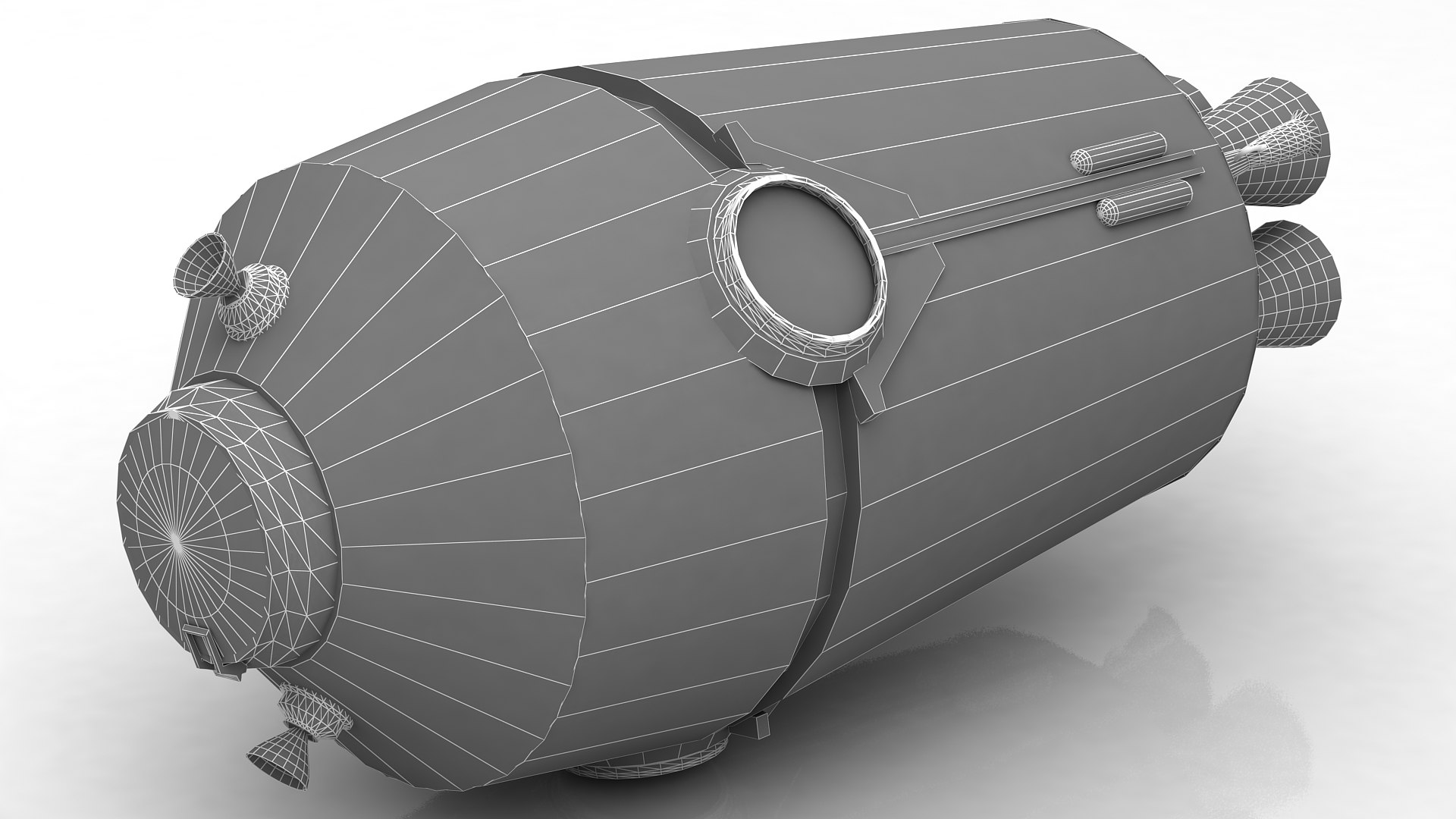 3D Spaceship Escape Pod Star Wars Model - TurboSquid 1619578