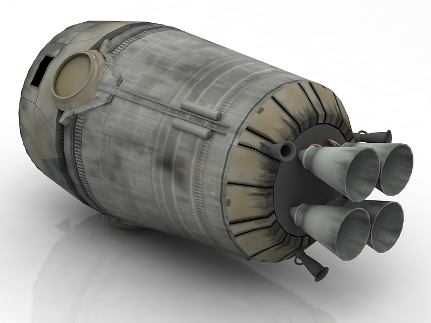 3D Spaceship Escape Pod Star Wars Model - TurboSquid 1619578