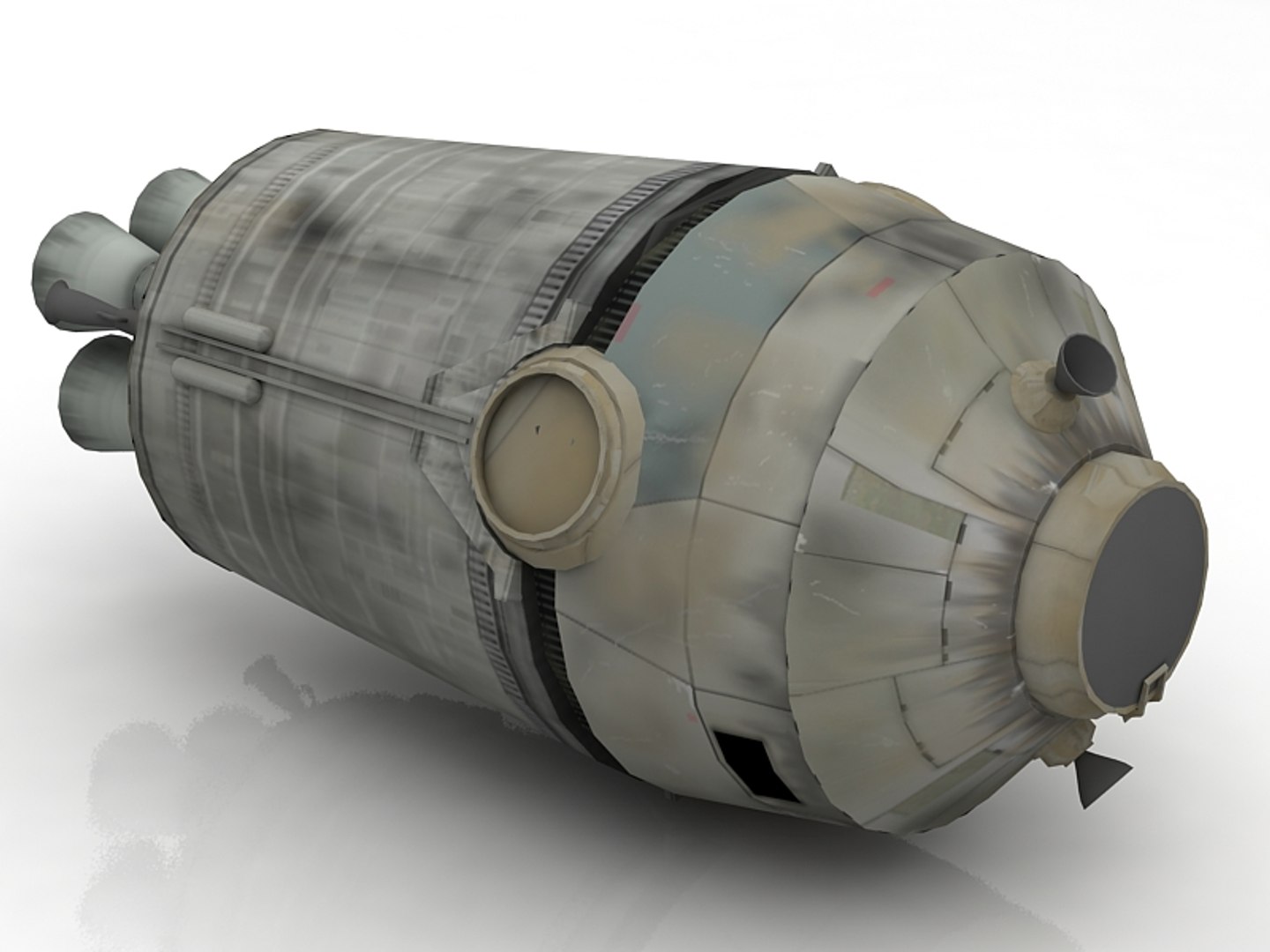 3D Spaceship Escape Pod Star Wars Model - TurboSquid 1619578