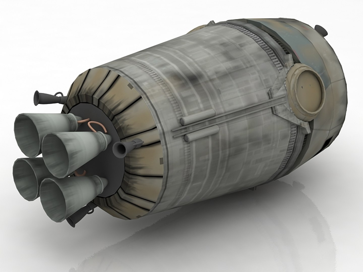 3D Spaceship Escape Pod Star Wars Model - TurboSquid 1619578