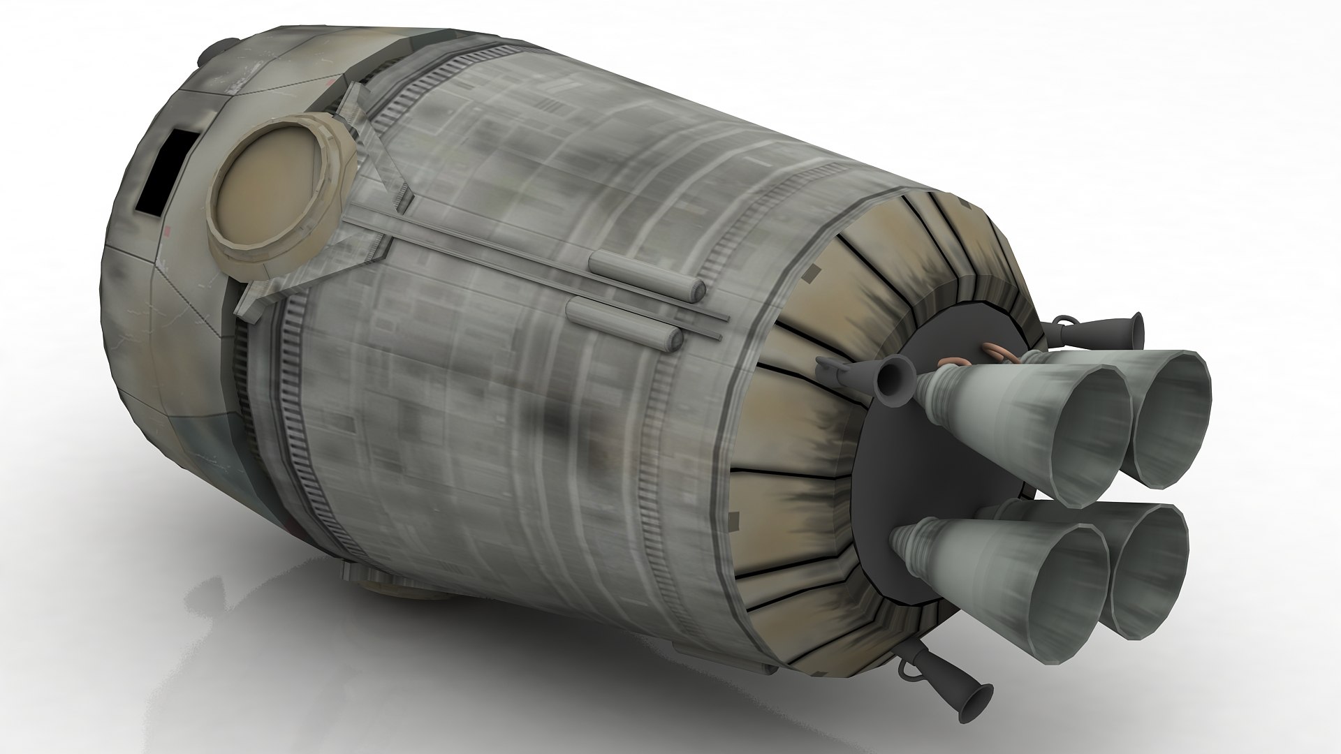 3D Spaceship Escape Pod Star Wars Model - TurboSquid 1619578