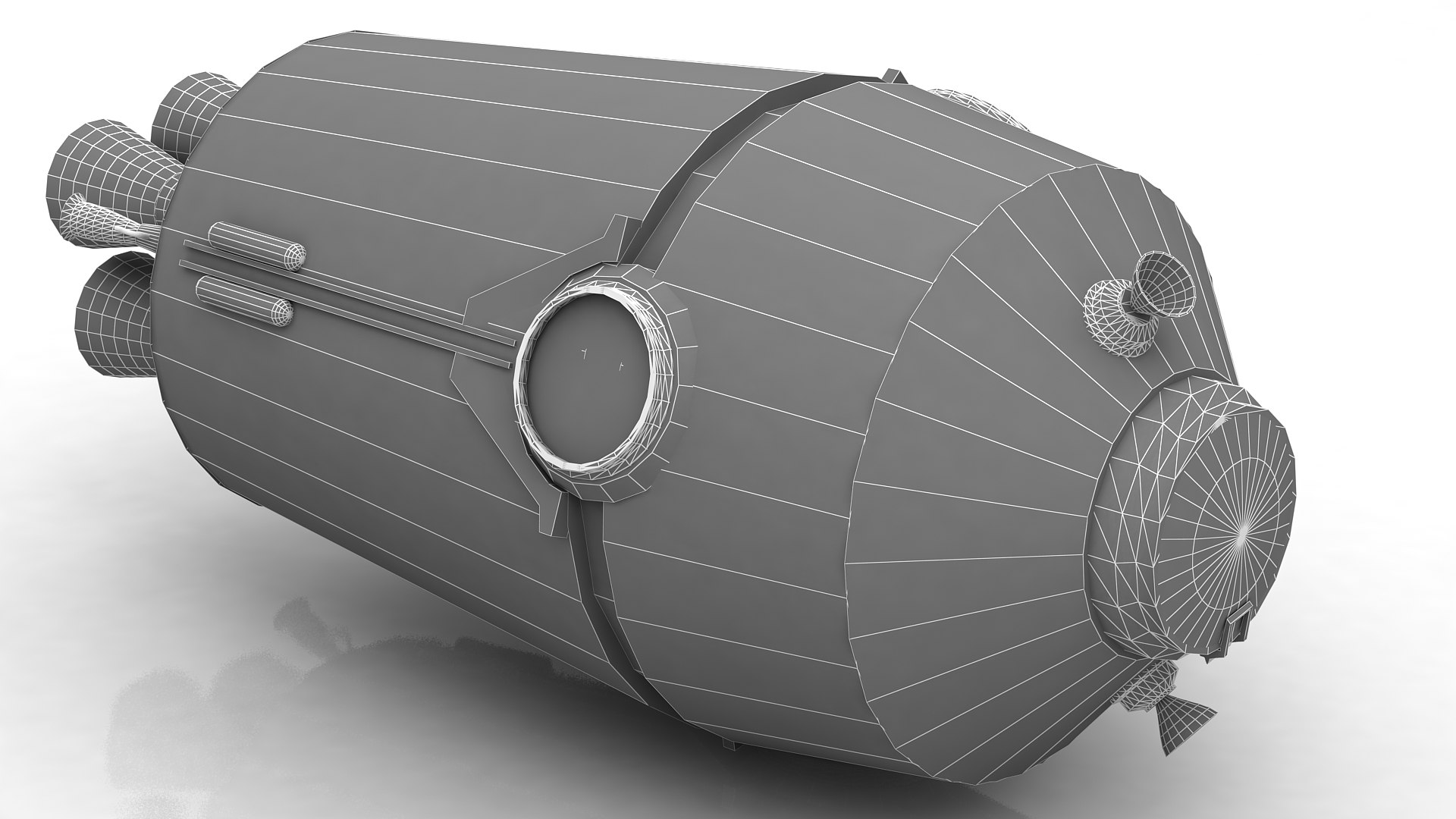 3D Spaceship Escape Pod Star Wars Model - TurboSquid 1619578